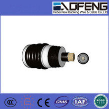 câble de basse tension, câble d'un-noyau, XLPE isolé, câble électrique engainé par PVC/PE