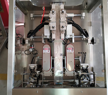 true quad seal bag declining filling and packaging machine