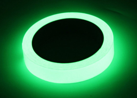 Waterproof Glow In The Dark Safety Tape / OEM Photoluminescent Glow Tape