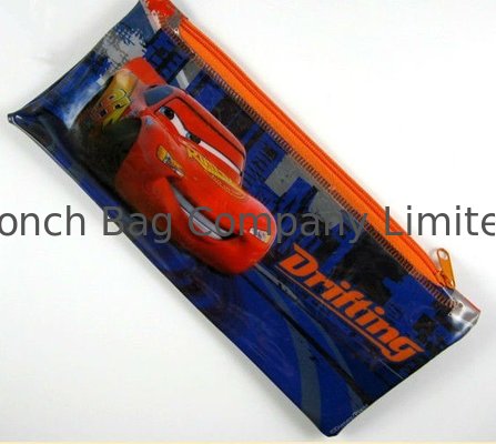 Colorful Non-phthalate Clear PVC Bags / Zipper PVC Bag for Gift