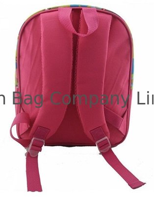 Embroider 600D Kids School Backpacks , Colored Children School Bag
