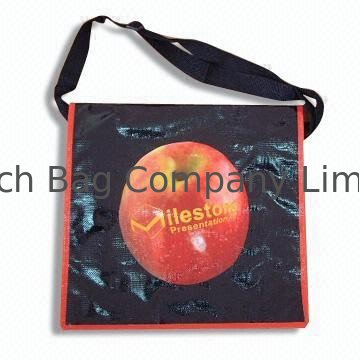 80gsm Reusable Non Woven Laminated Bags / Colored PP Non Woven Bag