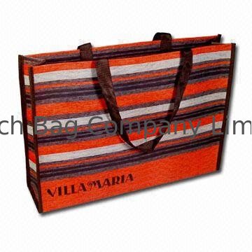 OEM Recycled Non Woven Laminated Bags , PP Non-Woven Shopping Bag