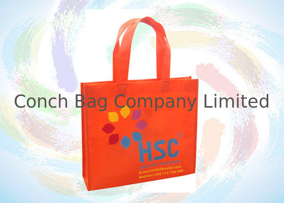 Eco friendly Spunbonded Printed PP Non Woven Bag For Supermarket Usage