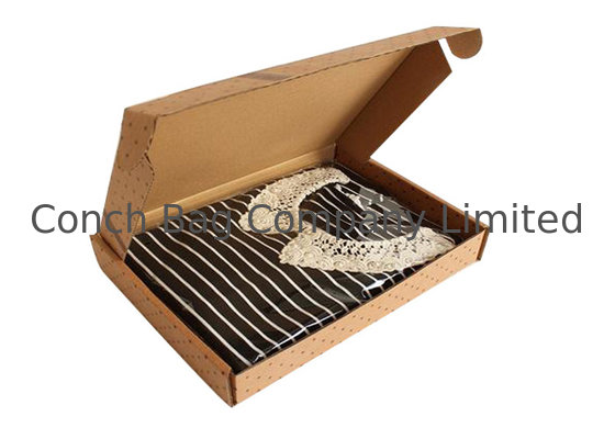 T-shirt Packaging Boxes Kraft Paper Rectangular Dots Packing Box For Shirt