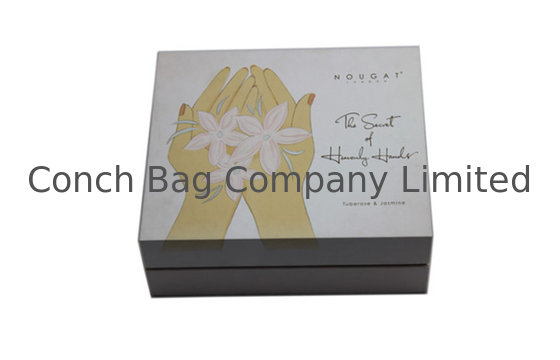Colorful Printed Recycled Cardboard Gift Boes , Cosmetics gift box