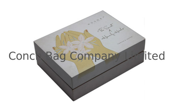 Colorful Printed Recycled Cardboard Gift Boes , Cosmetics gift box