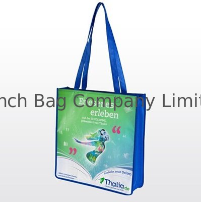 Eco Friendly Green Non Woven printed reusable Shopping Bag , advertising bag