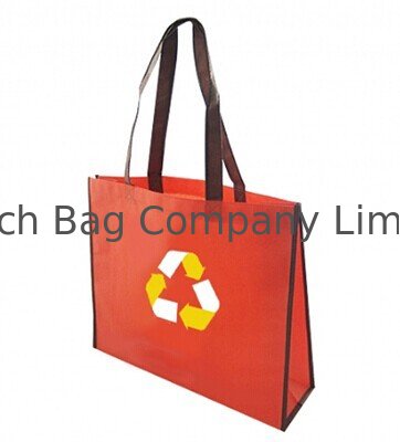 Colorful Recycled Non Woven Bag / Canvas Shopping Bag With silk screen Printing