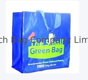 Personalized Laminated Packaging Wine PP Woven Shopping Bag For promotional Gift
