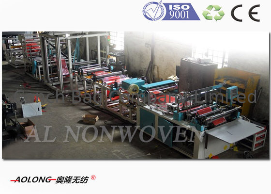 PP Non Woven Automatic Bag Making Machine For Handle Shopping Bag