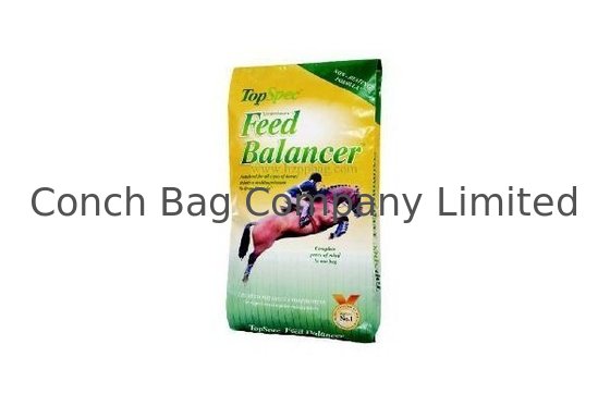 5kg 15kg 20kg Colorful Plastic Bags For Rice Packaging , moisture proof