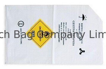 Food Rice Flour Grain Corn Sacks 10 kg , PP Woven Bag with Single or double folded Bottom