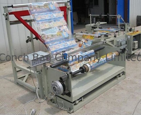 Plastic Folding Plastic Bag Making Machine With PE PP Film Triangle Folder Part