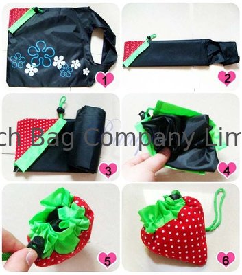Red 190T custom reusable Non-Woven Shopping bag with Silk creen Printing logo