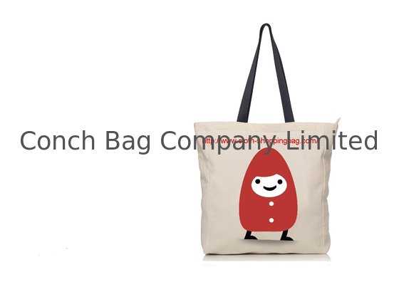 Attractive portable reusable  Eco-friendly canvas tote bag for exhibition and shopping
