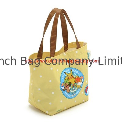 Processing  various 600D oxford monster pattern cloth shopping bag for Halloween