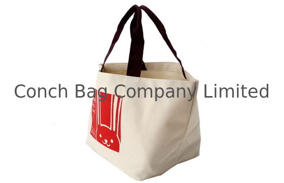 Customized lightweight advertizing Cloth Canvas Shopping Bag for supermarket