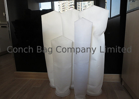 Micron Nylon Mesh / Needle Liquid Filter Bag Plastic / Steel Ring for Water Filtration