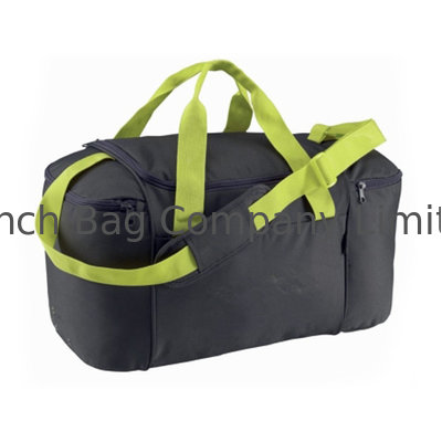 Outdoor Sports Travel Duffel Bags Polyester Luggage in Black , Orange , Red