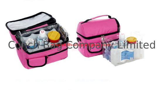 Machine washable built lunch bag frozen box with insulated lining for girl