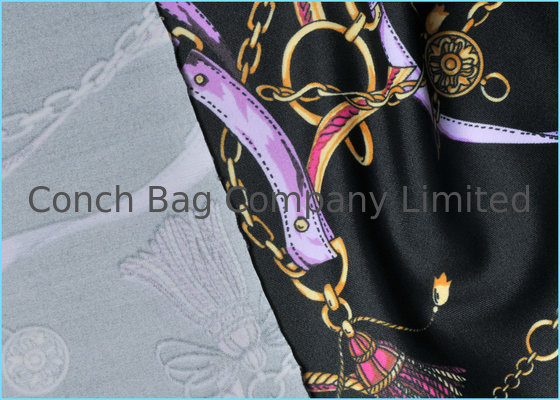 Waistband Pattern Lycra Fabric Print For Fashion Design / Printed Spandex Fabric  1.5m*220gsm