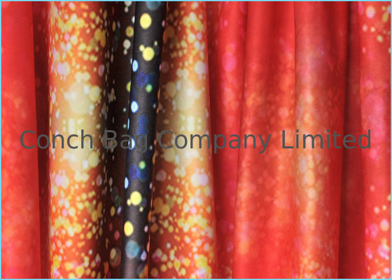 Galaxy Print Spandex Fabric / Polyester Lycra Printed Spandex Fabric For Leggings  1.5m*180gsm