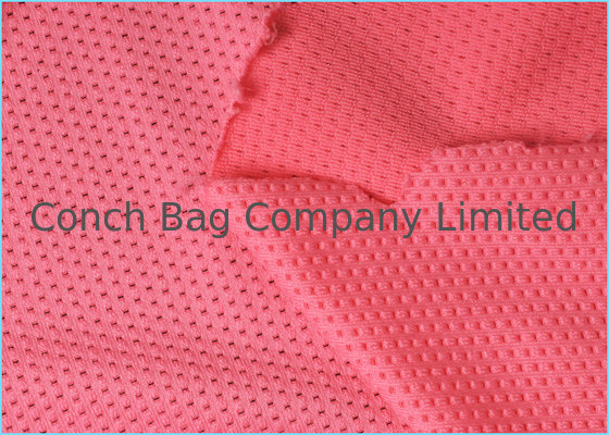 Warp Knitting Polyester Spandex 4 Way Stretch Mesh Fabric For Sportswear 1.6m * 160gsm