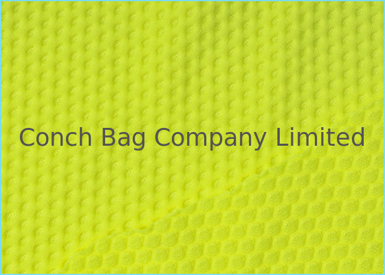 Nylon Spandex Honeycomb Stretch Mesh Fabric for Clothing 1.5m * 170gsm Soft Handfeel