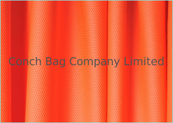 Soft Breathable Quick Dry Stretch Mesh Fabric , Solid Color Heavy Duty Mesh Fabric for T-shirt