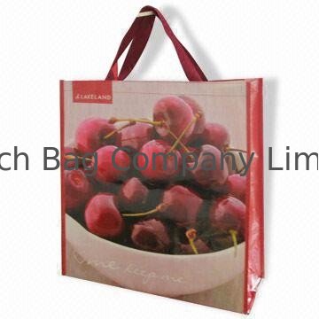 Customized pp Woven Bag  Shopping Bag / Laminated Strong Bag For Promotion