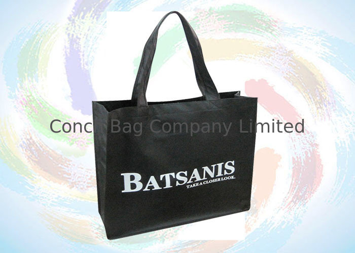 Printed Foldable Recyclable PP Non Woven Bag / Shopping Bags with Handle