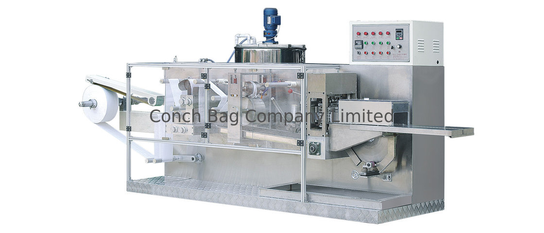 Air Laid Paper / Non - Woven Fabric Wet Tissue Packing Machine With Auto - Counting
