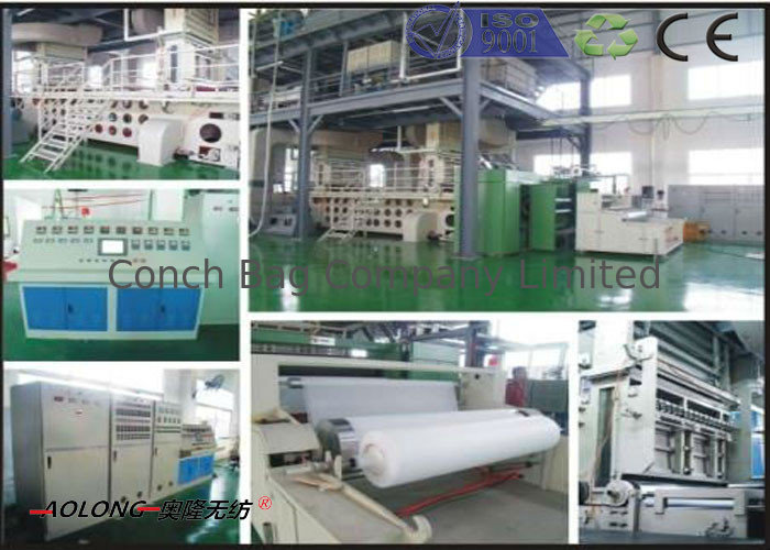 S Polypropylene Non Woven Fabric Making Machine For Shopping Bag 1600-4200mm