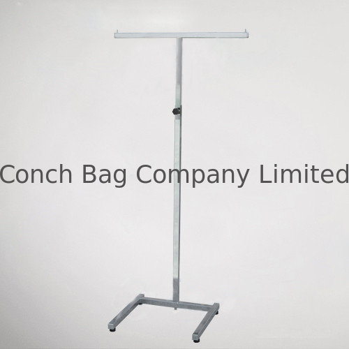 Single Arm Metal Display Stands Rack For Clothing Shop / Supermarket