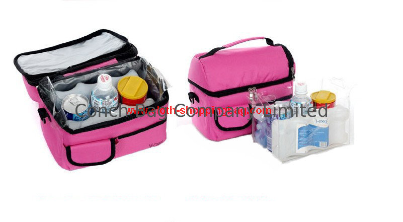 Machine washable built lunch bag frozen box with insulated lining for girl
