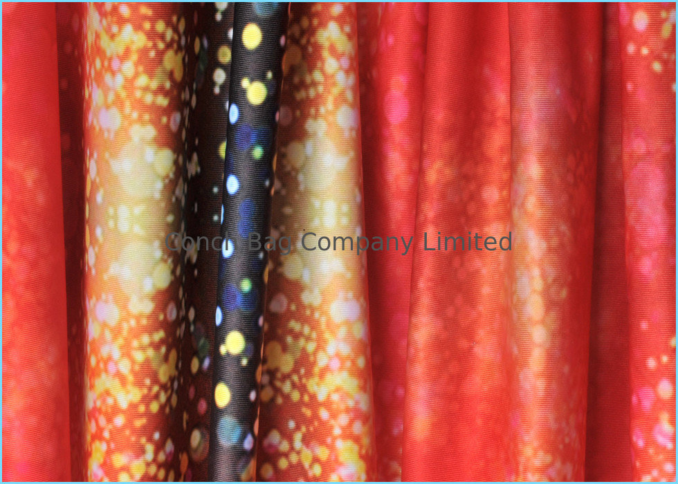 Galaxy Print Spandex Fabric / Polyester Lycra Printed Spandex Fabric For Leggings  1.5m*180gsm