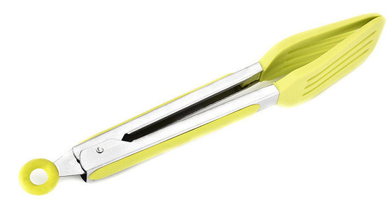 Silicone food tong kitchen utensil