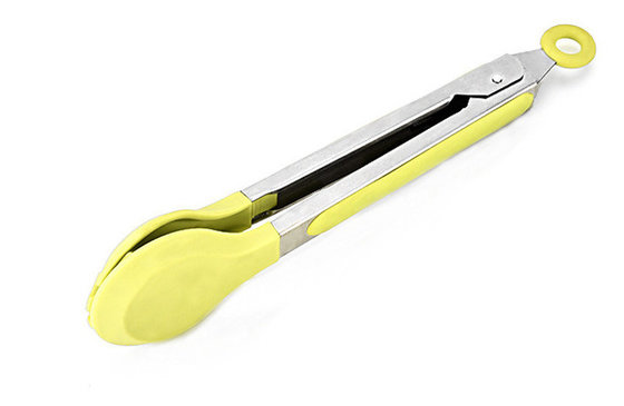 Silicone food tong kitchen utensil