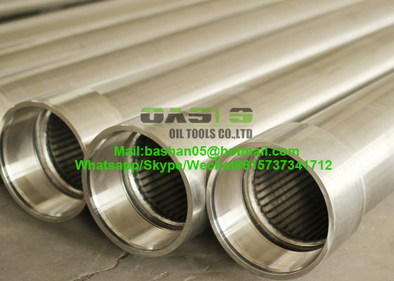 water filter pipe screens or Johnson wedge wire screen pipe oasis factory