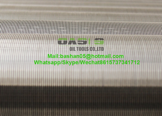 water filter pipe screens or Johnson wedge wire screen pipe oasis factory
