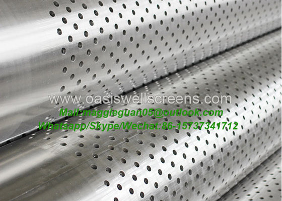 API J55 casing perforated pipes with unfiorm and smooth holes China factory
