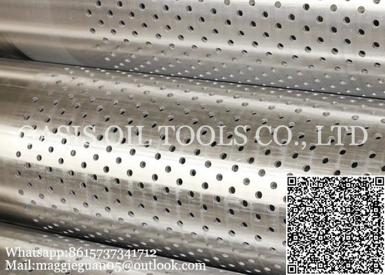 Stainless Steel Perforated Casing Pipe/Based pipe for Well drilling