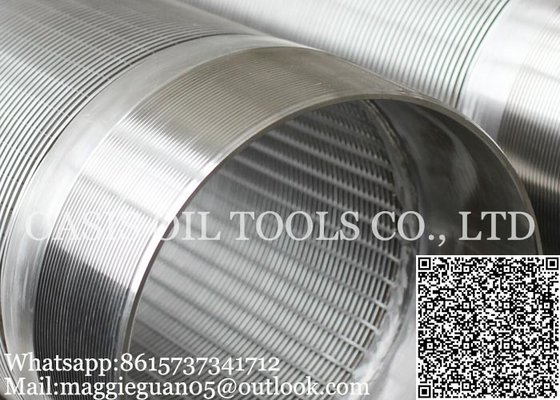 highly collapse strength Johnson well screen highly tensile strength water well screen
