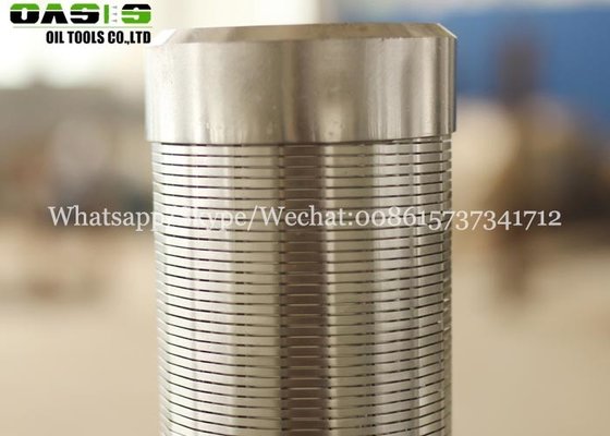 water well strainer pipe for drilling with welded connection end UN Supplier