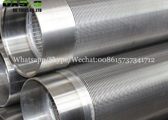245mm out dia wedge wire screen pipe screen sleeve for deep water well