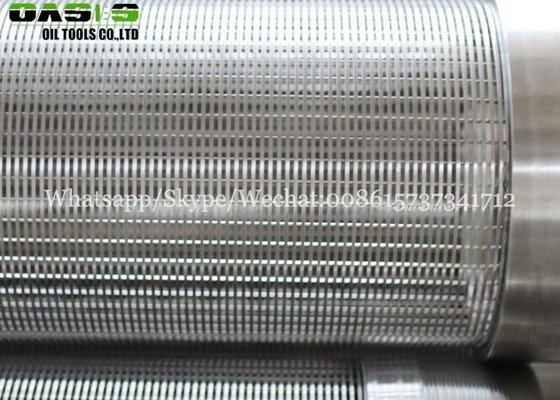 245mm out dia wedge wire screen pipe screen sleeve for deep water well