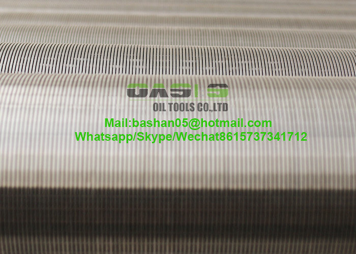 water filter pipe screens or Johnson wedge wire screen pipe oasis factory