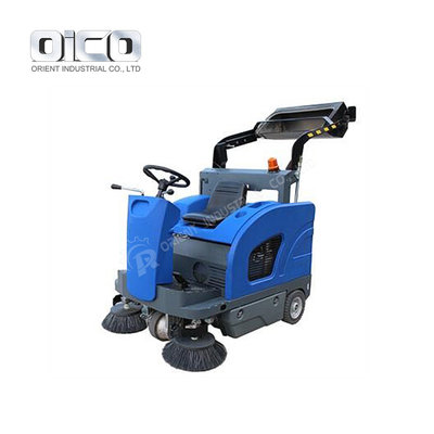 C200D Ride On Self-Discharging Battery Sweeper Mini Sweeping Machine Ride On Floor Cleaning Machine