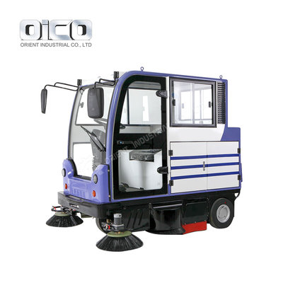 E800LC CE Concrete Floor Garbage Collection Equipment Mechinal Broom Battery Sweepers